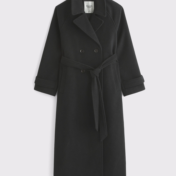 Abercrombie & Fitch | Jackets & Coats | Abercrombie Fitch Black ...